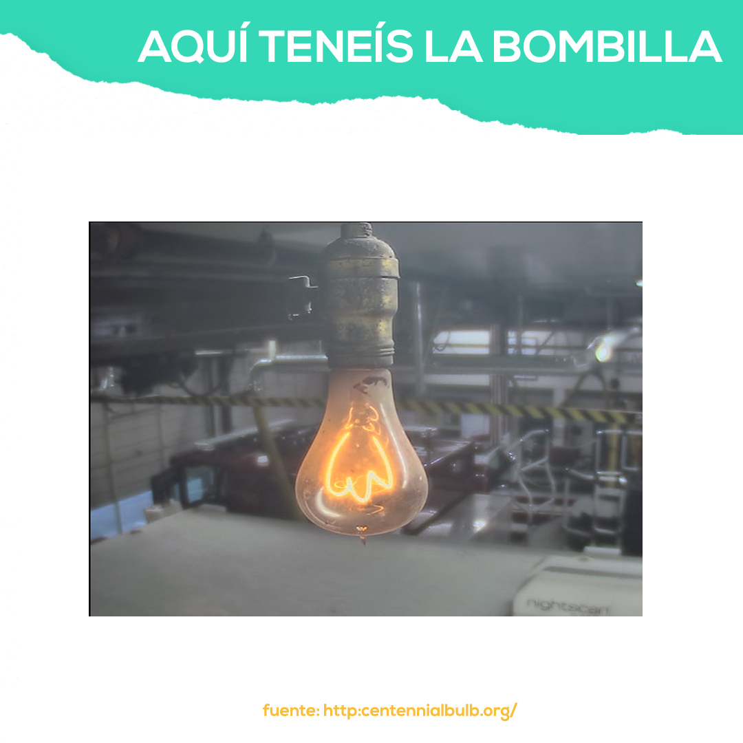 La bombilla más longeva del mundo - Marielena Irausquin